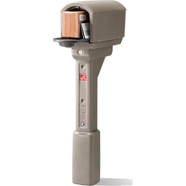 Step 2 Mail Master Express Plastic Mailbox - Mocha - Walmart.com