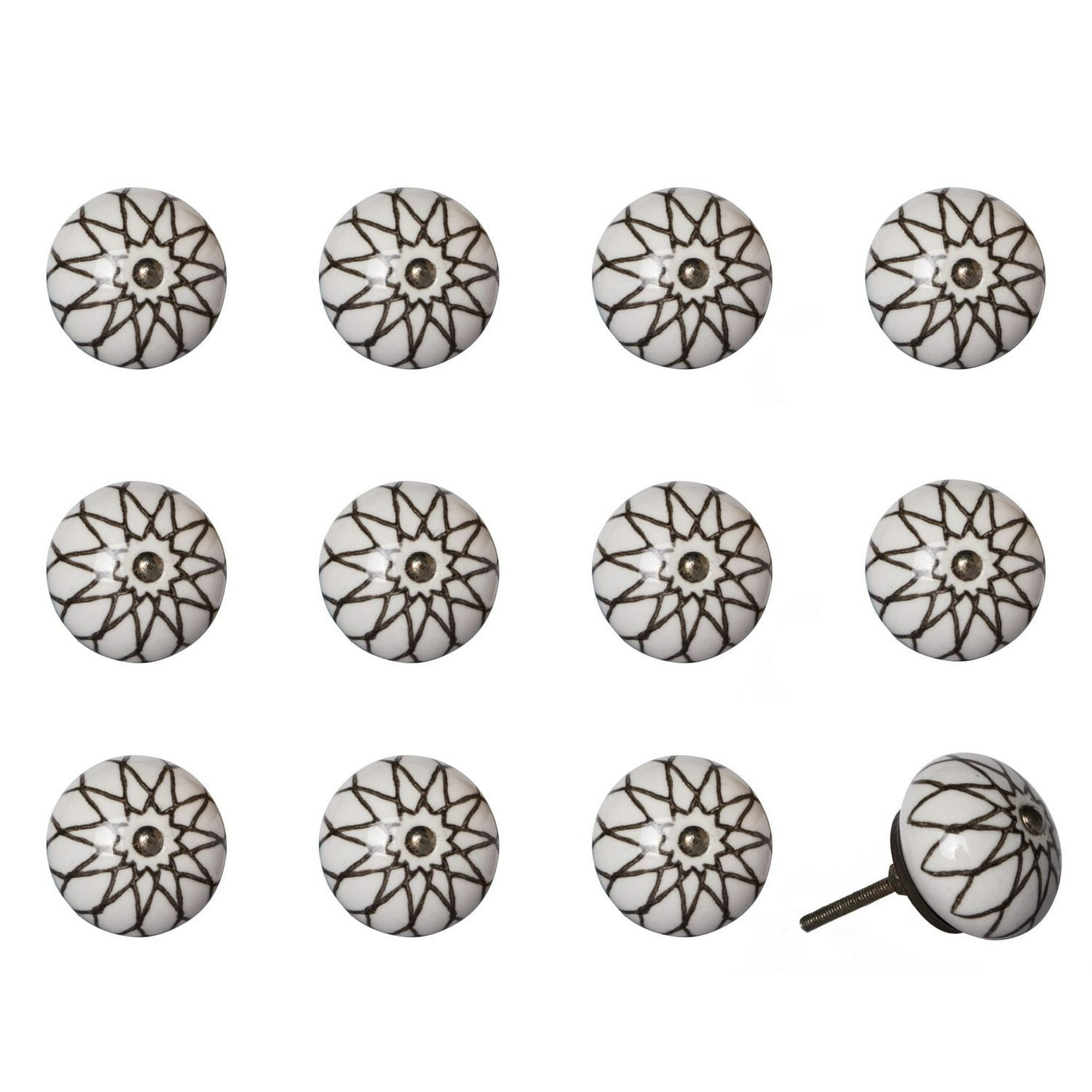 Click here for H-Taj Hotel Knob-It Vintage Handpainted Ceramic Kn... prices