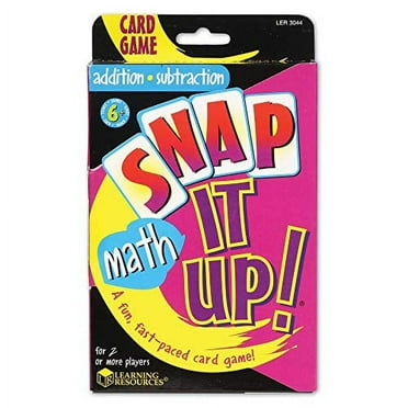 Learning Resources Snap It Up! Math: Multi Card Game - Walmart.com