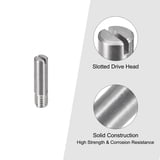 Uxcell 10 pack M3 x 12mm Slotted Cylindrical Pin 304 Stainless Steel ...