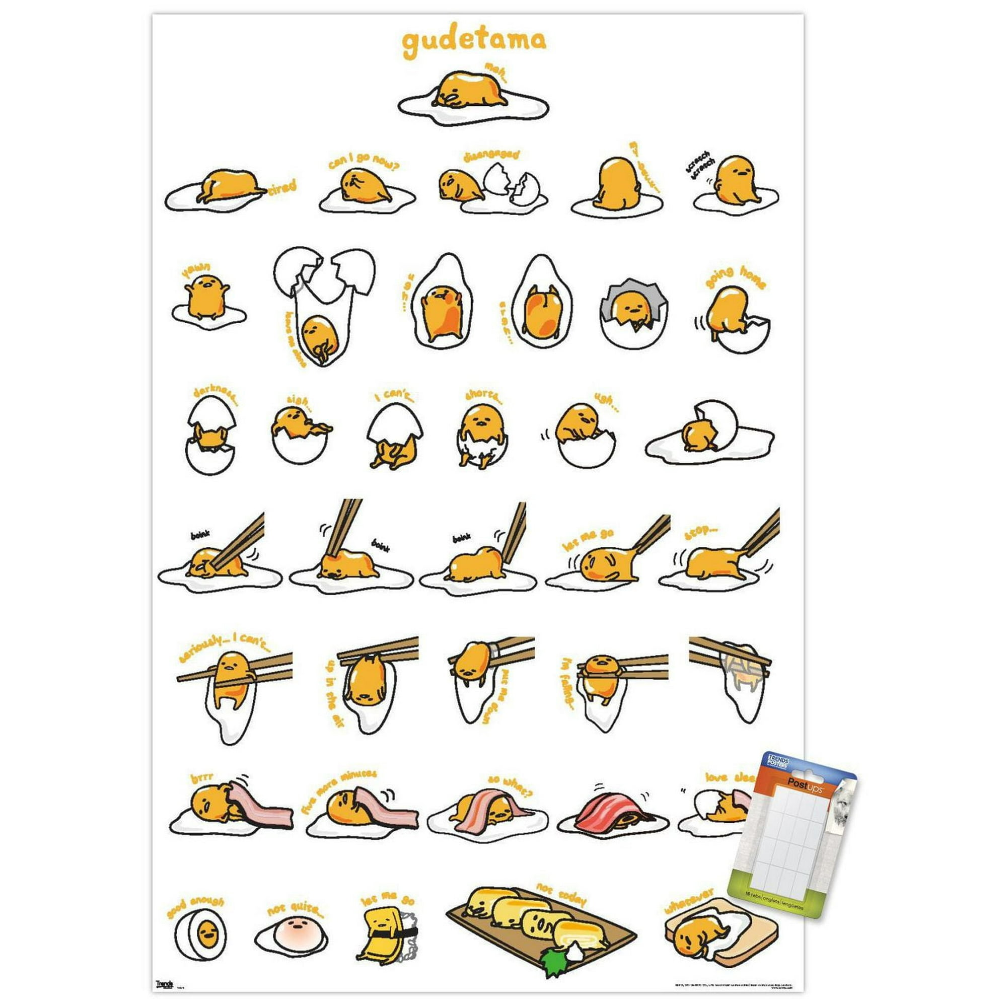 Click here for Trends International Gudetama - Grid Wall Poster... prices
