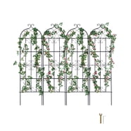 Design Toscano Thornbury Ornamental Metal Garden Window Trellis ...