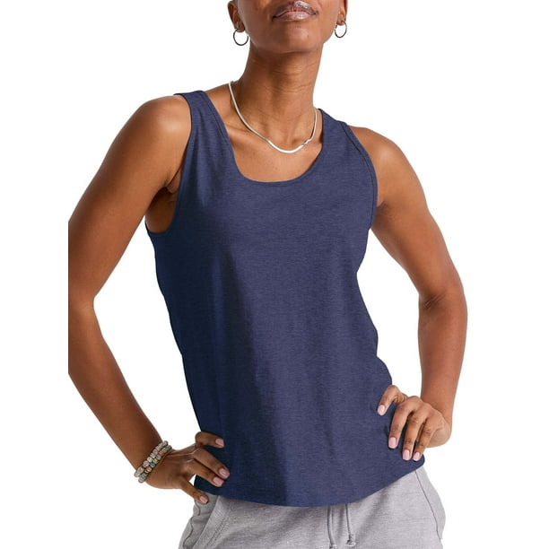 Hanes Originals Women's 100% Cotton Tank - Walmart.com