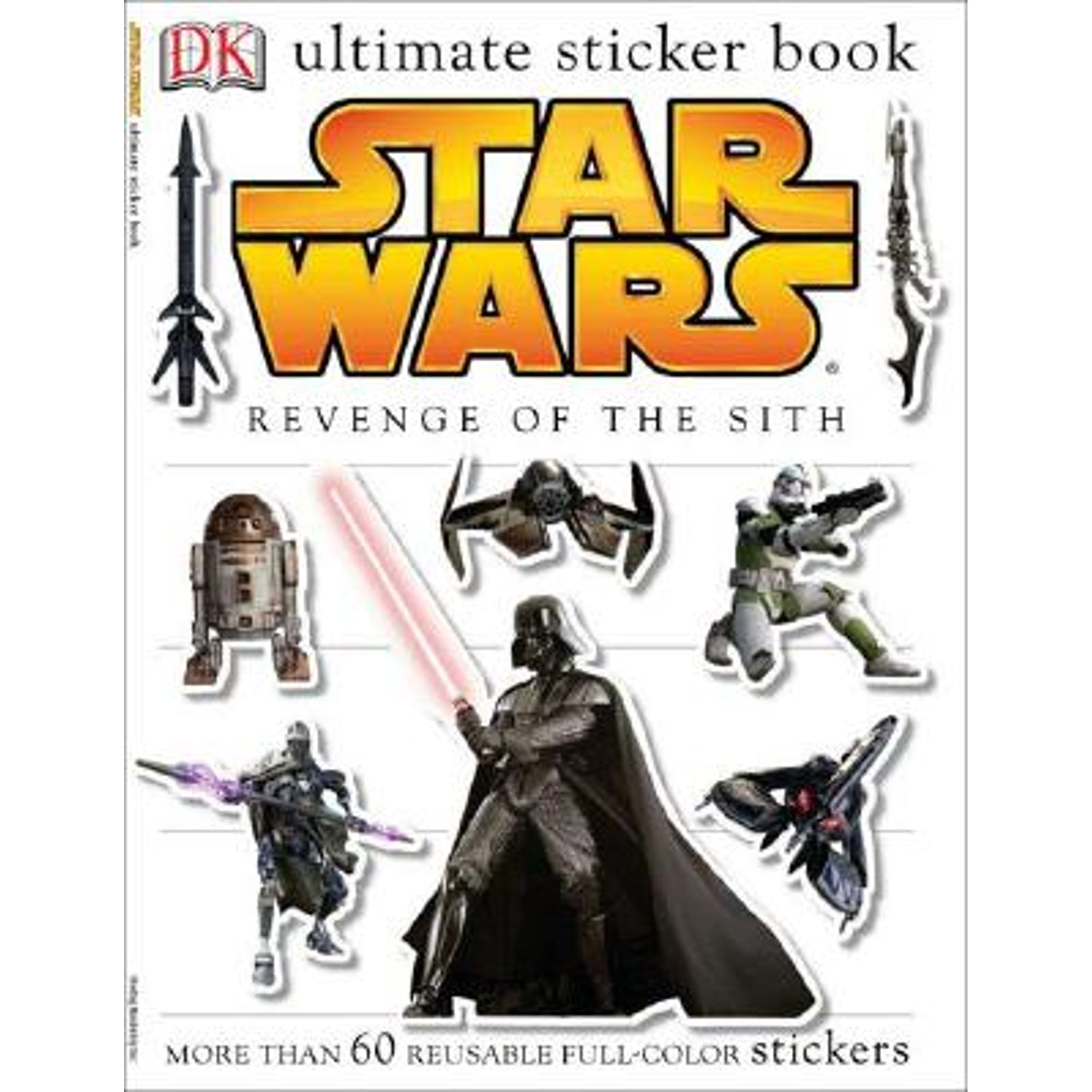 Ultimate Sticker Book: Star Wars: Revenge of the Sith - Walmart.com