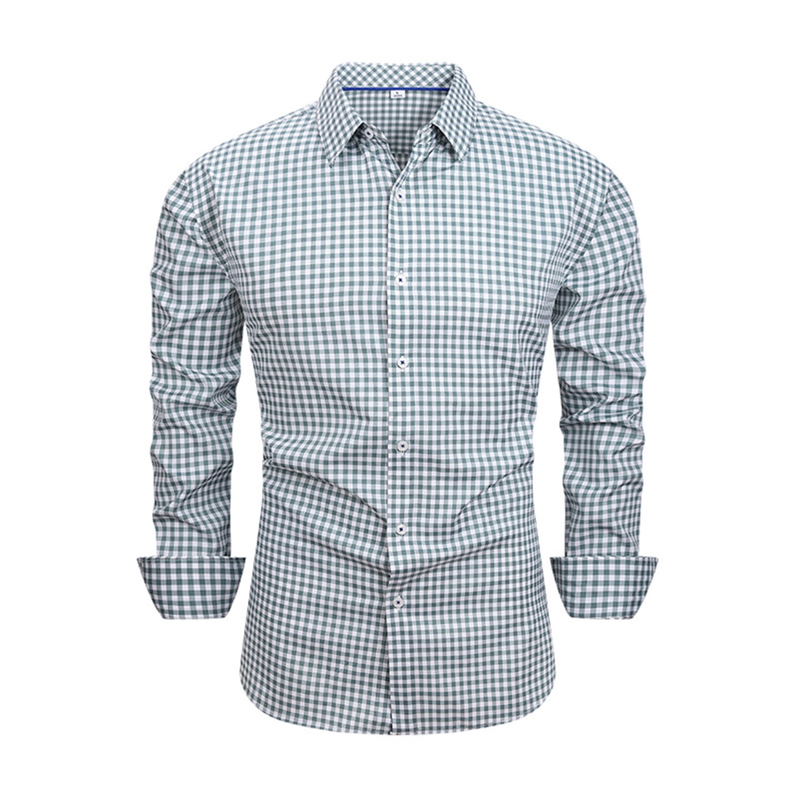 Click here for Hotojiny Mens Dress Shirt Work Office Casual Long... prices