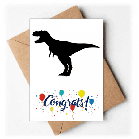 dinosaur bs b roar art deco fashion Wedding Cards Congratulations ...