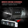 599-007 Climate Control Module Black Plastic Direct Fit for Chevy GMC ...