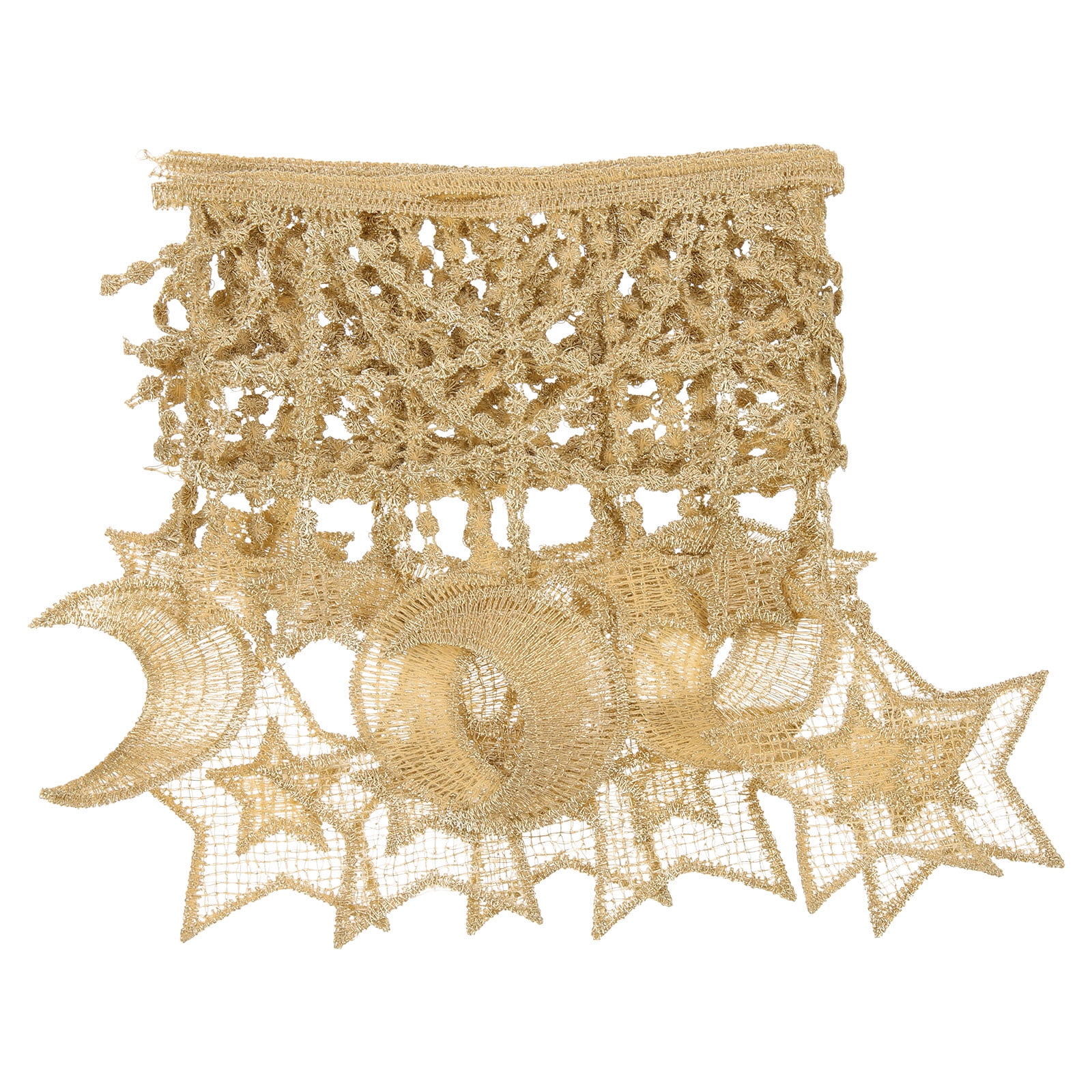 Click here for Kakowely Star Moon Lace Trim Dress Lace Trim Decor... prices