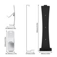 Plastic Wall Mount Bracket Designed for Slim Gaming Console, Vertical ...