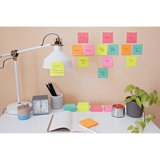 Post-it Super Sticky Lined Notes, Supernova Neons, Assorted Bright ...