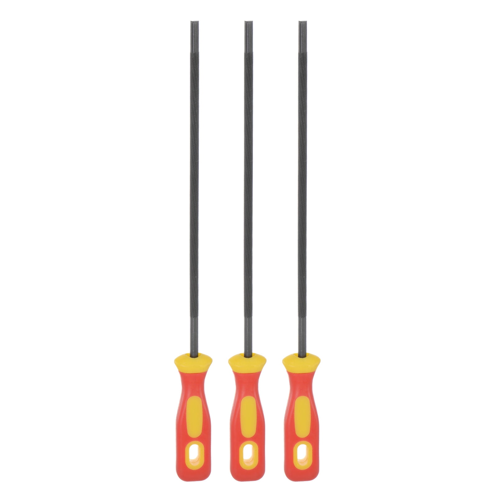 Uxcell 3pcs Chainsaw File 7/32"(5.5mm) High Carbon Hardened Steel Round ...