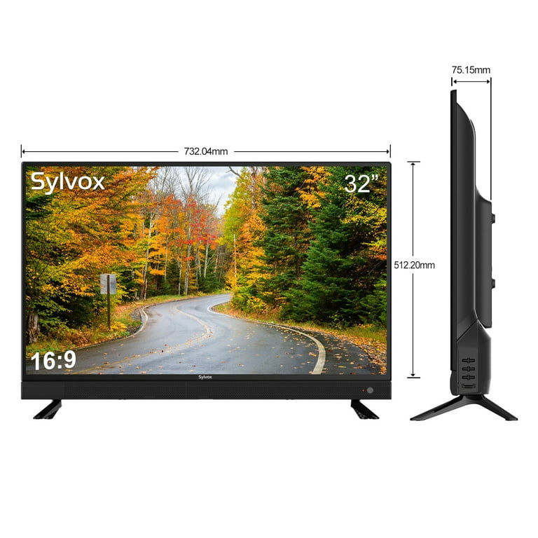 Sylvox 32 Inch RV TV, 12 Volt TV DC Powered, 1080P FHD TV, 43% OFF