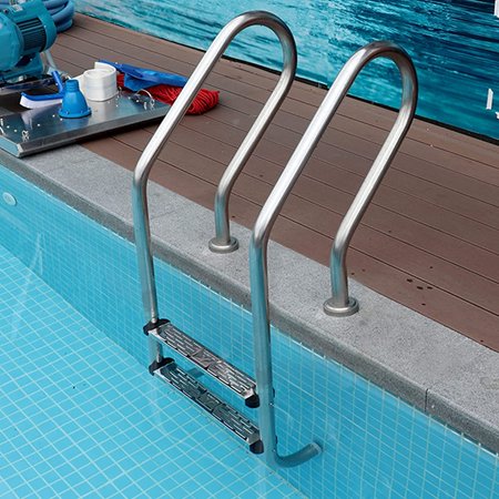Staircase Handrails Pool Ladders for Above Ground Pools 304 Stainless ...