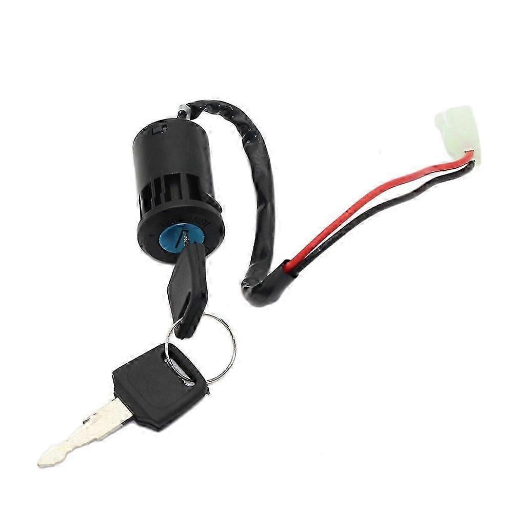 1 Set Atv Ignition Key Switch Universal 2 Wires Ignition Keys Start ...