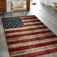 American Flag Washable Rug 4x6 Area Rug for Living Room Bedroom Non ...