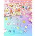 EP 100PCS Cute Slime Charms Bulk Set – Kawaii Flatback Resin Charms for ...