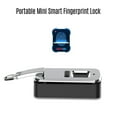 Amdohai Cadenas Intelligent Portable Mini Fingerprint Lock pour Valise ...
