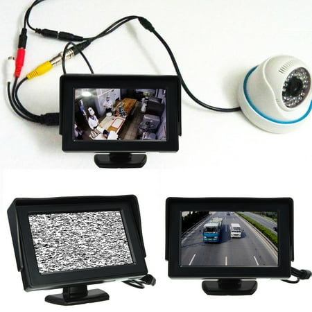 HD 4.3 inch LCD Video Security Tester CCTV Camera Test Monitor FPV Snow ...
