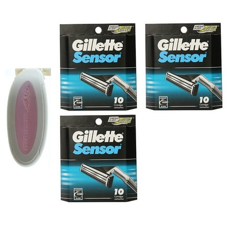 Sensor Excel Women's Compatible Razor (Pink) + Gillette Sensor Razor ...