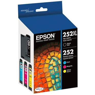 EPSON T252 DURABrite Ultra Genuine Ink High Capacity Black Cartridge ...