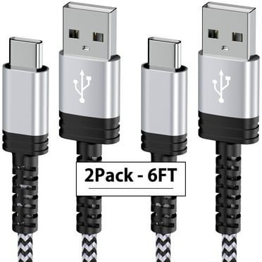 USB C Cables,HopePow 3PACK Android Charger Type C USB A to Type C ...