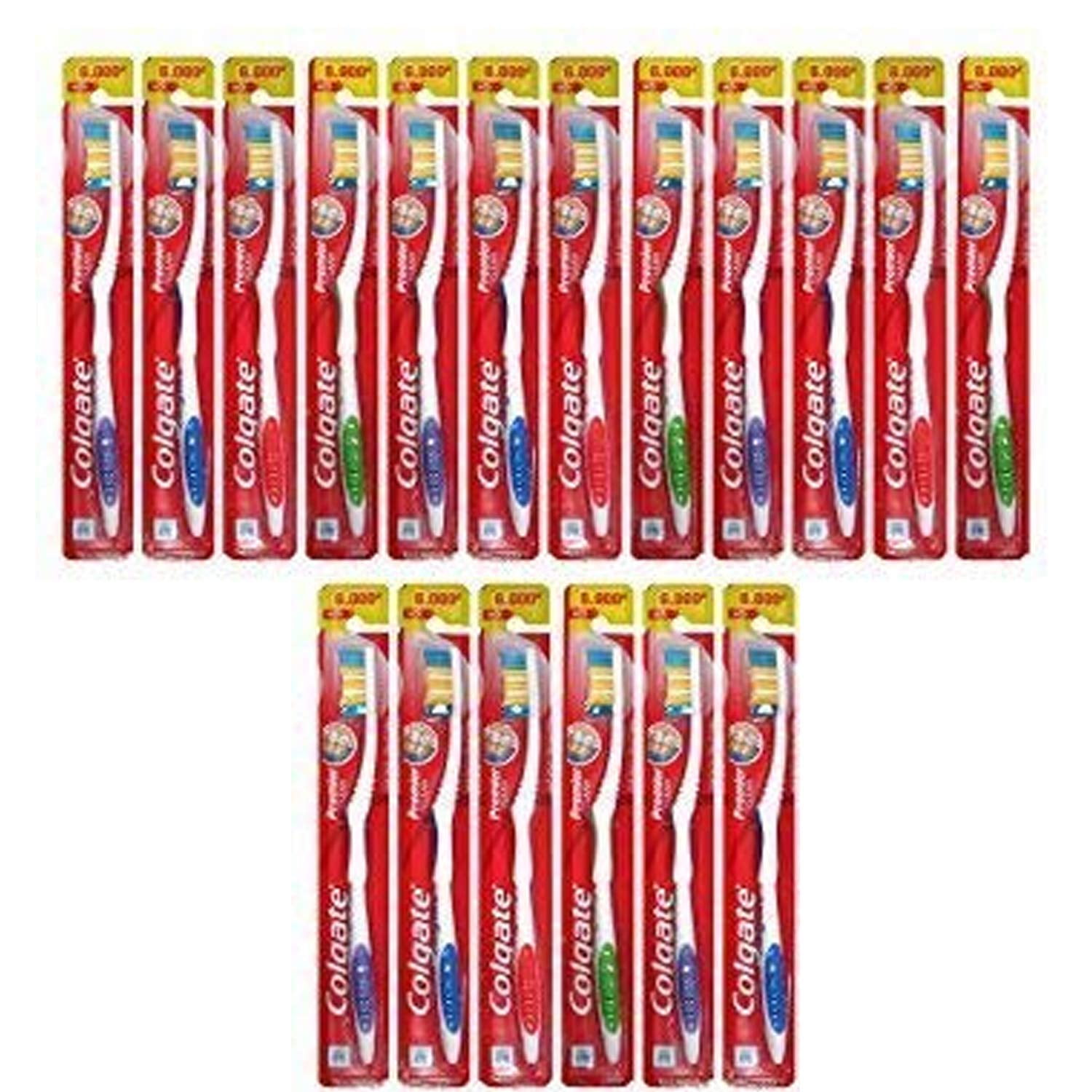 Colgate Toothbrushes Premier Extra Clean (18 Toothbrushes) - Walmart ...