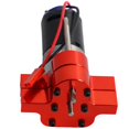 370 Brushed Motor+Alloy Heat Sink Set with Steel Gears for C14 C24 B14 ...