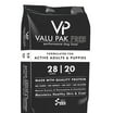 Valupak Dry Dog Food 20lbs, 28-20 formula, formulated for active dogs ...