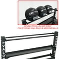 Valor Fitness Combo Weight Storage Rack, 4-Tier Bumper Plate Rack ...