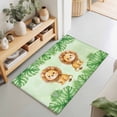 2x3ft Area Rug,Cartoon Animal Little Lions Washable Large Rugs Soft Non ...
