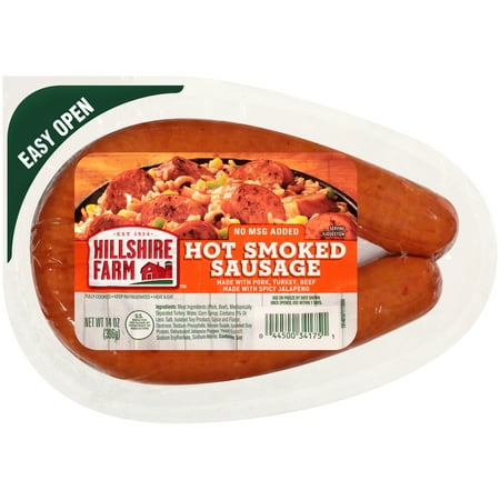 Hillshire Farm® Hot Smoked Sausage Rope, 14 oz. - Walmart.com
