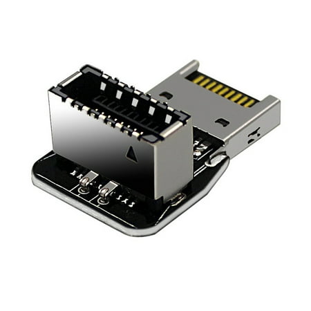 TFixol Type-E Adapter Type-E Male to Type-E Female Adapter Motherboard ...