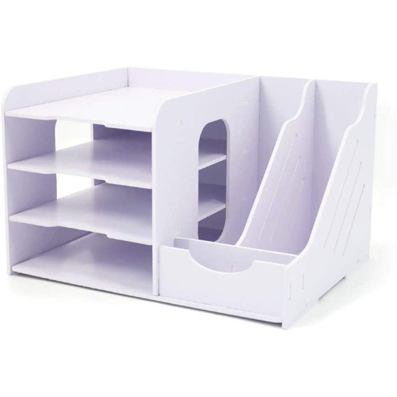 Vertical Paper Holder For Desk