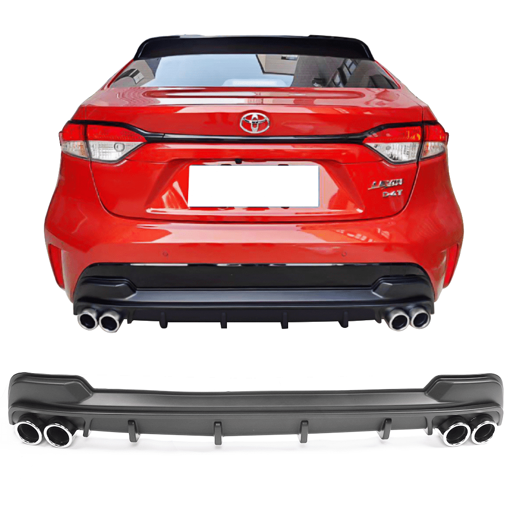 Ikon Motorsports Compatible with 20-22 Toyota Corolla L LE/XLE Matte ...