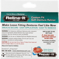 Reline-It Zinc Free Denture Reliner - 2 CT HSA/FSA Eligible - Walmart.com