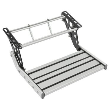 Brophy Products AS04 4-Step Aluminum RV Scissor Steps with 31" to 40 ...