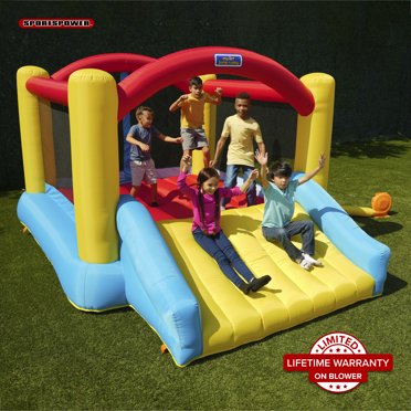 Bestway Big Jumper Bouncy House Slide: Jump n Climb Kids Inflatable ...