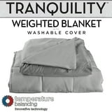 Tranquility Brand Temperature Balancing Weighted Blanket with Washable ...