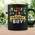 Aunt Of The Birthday Boy Building Blocks Master Builder Coffee Mugs ...