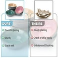 Brew To A Tea BTaT- Ceramic Dipping Bowls, 3.5 Oz, Set of 6, Colorful Small Bowls - Walmart.com