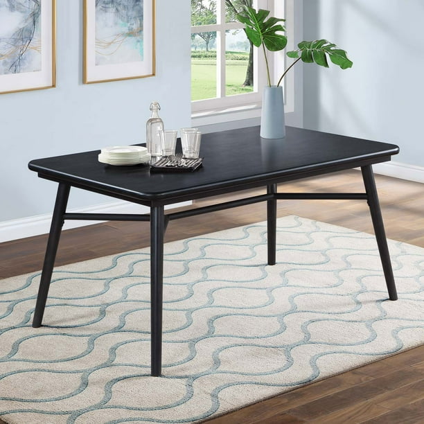 Better Homes & Gardens Springwood Dining Table, Charcoal - Walmart.com