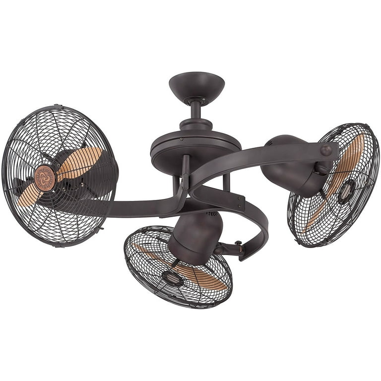 Triple Head Ceiling Fan | Shelly Lighting