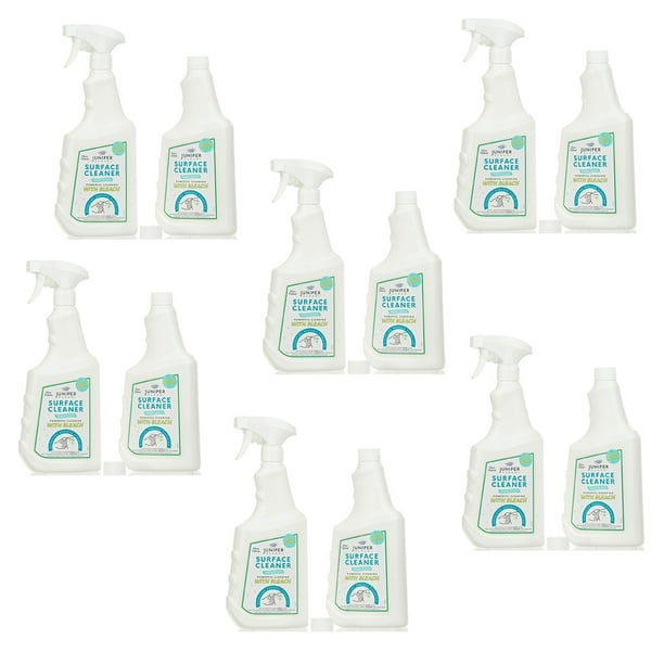 Juniper CLEAN Surface Cleaner with Bleach, 25 Fl. Oz. (Pack of 12 ...