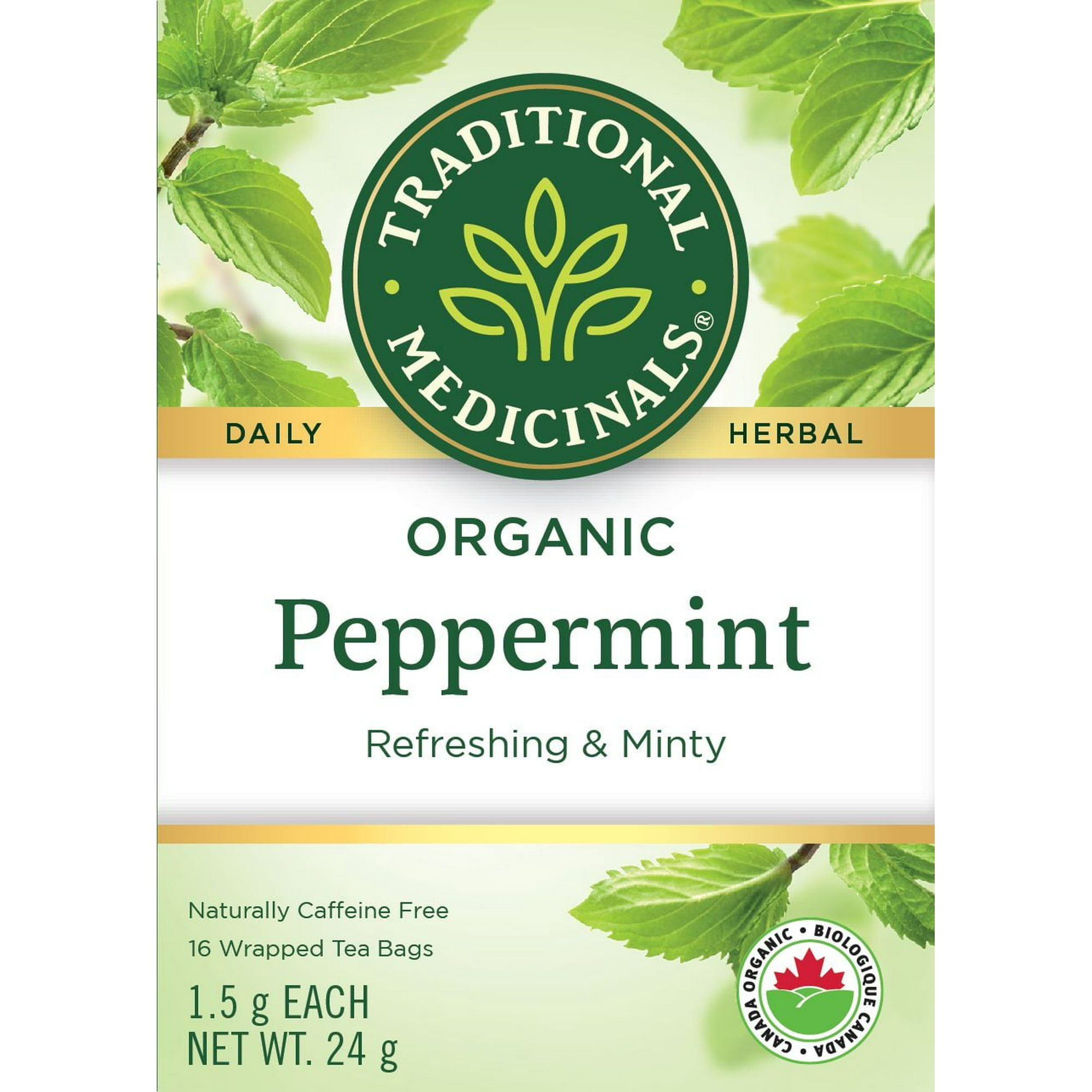 Click here for Traditional Medicinals Peppermint 24 G prices