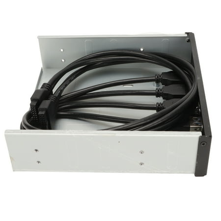 Front Panel Hub, 5.25in USB 3.0 Front Panel Hub Wide Compatibility Easy ...