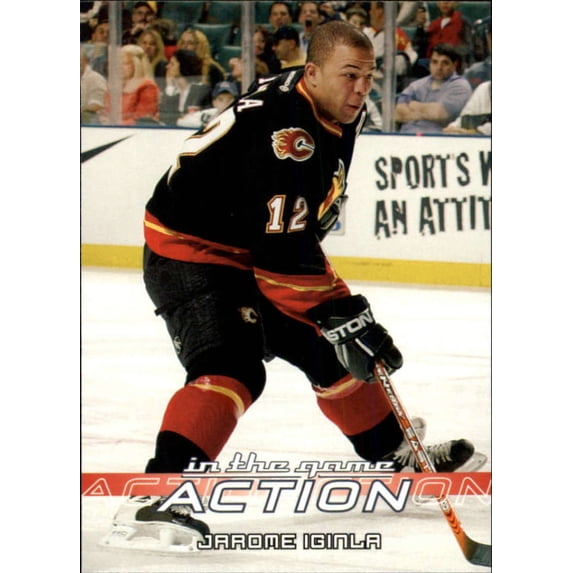 2003-04 In The Game ITG Action Calgary Flames Team Set 20 Cards Iginla ...