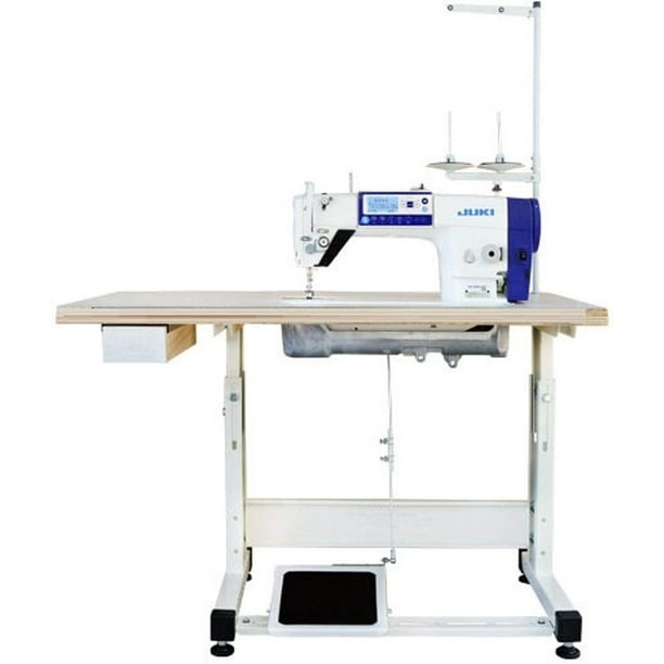 Juki DDL-8000A Direct-drive, Lockstitch USB Voice Thread Trimmer, Table. Assembly required ...