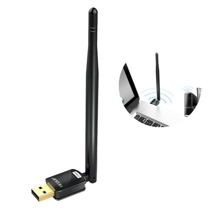 USB Network Adapter Dongle 150M Band Wireless Wi-Fi Dongle External ...