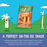 Frigo Cheese Heads Sharp Cheddar & Beef Sticks, Protein Snack Combo, 6. ...