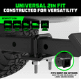 Rhino USA Hitch Tightener Anti-Rattle Clamp Heavy Duty Steel Stabilizer ...